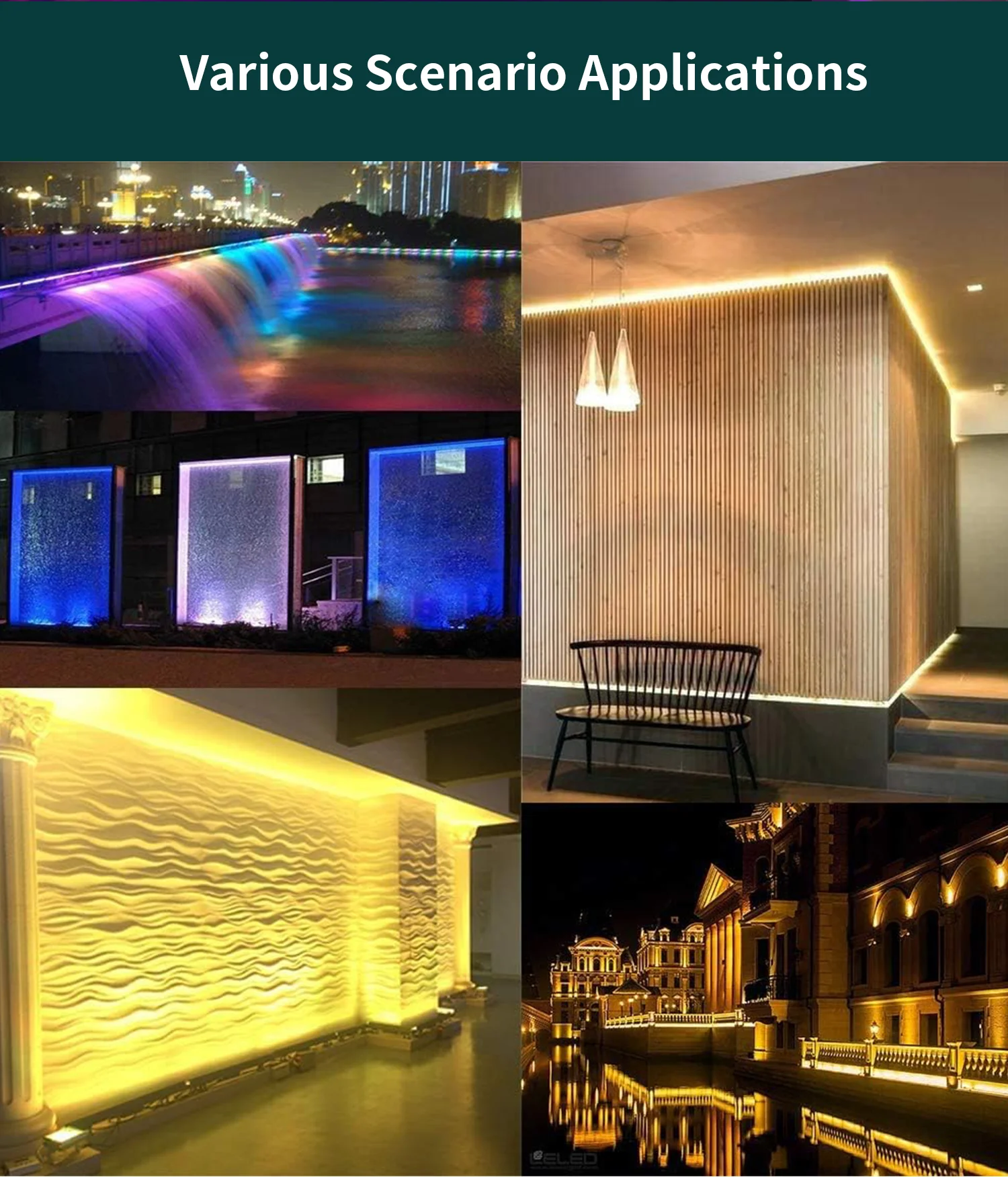 gouly OEM/ODM Rgbw Dmx Addressable Pixel Strip Tube Light Led 24v 14w ...