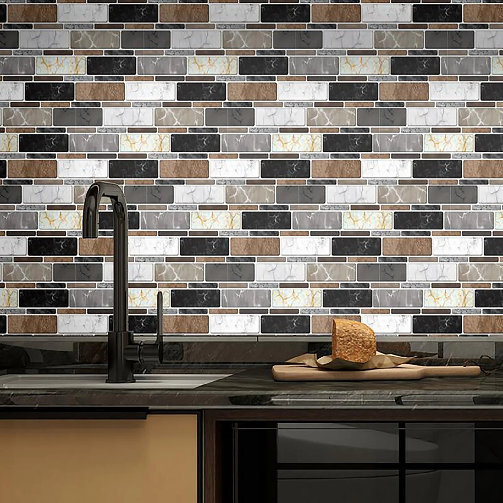 Exterior Wall Decoration Ppgi Brick Pattern Steel Coil Red Color Stone ...