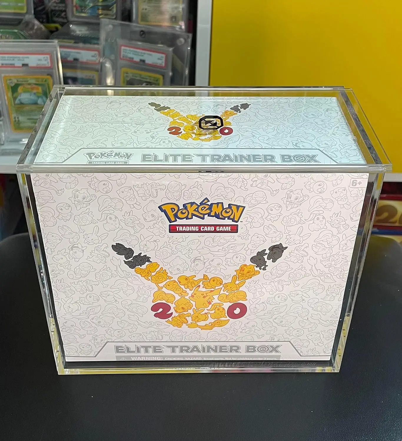 Acrylic Elite Trainer Box ETB UPC BB Yugioh Display For Pokemon MTG TCG ...