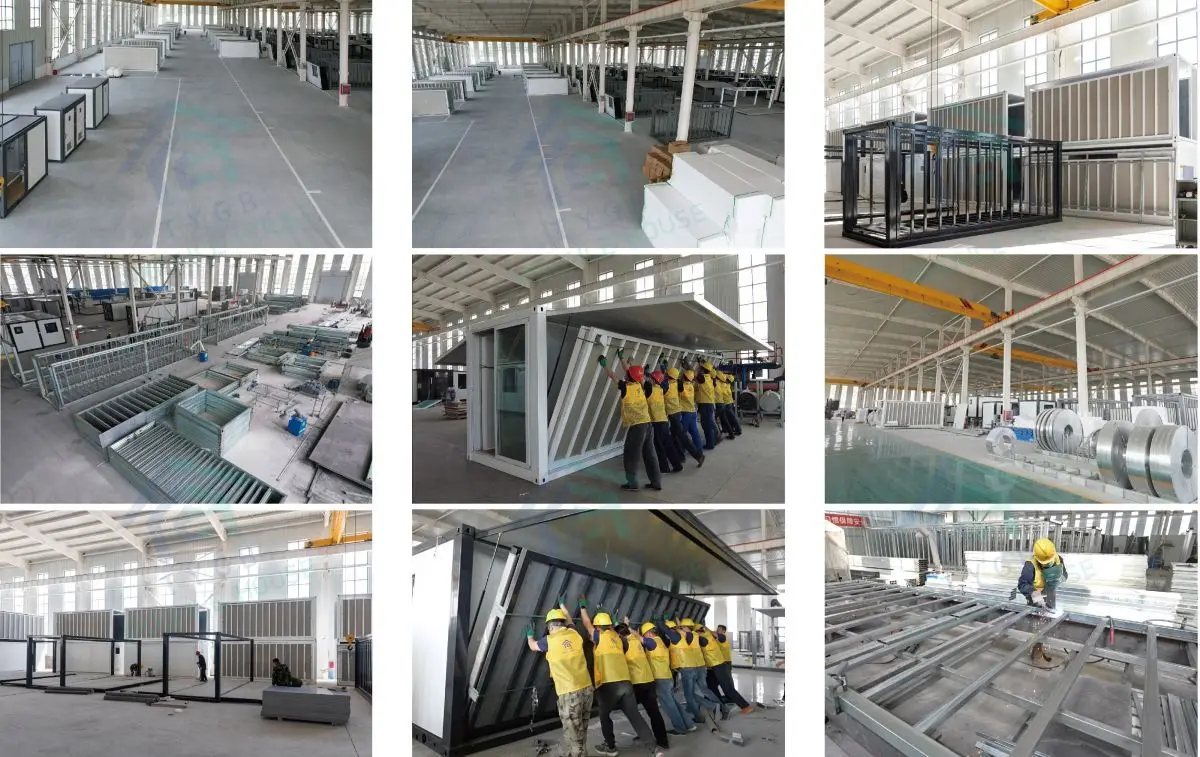 20ft 40ft Slide Out Push Pull Fold Out House Pre Build Mobile Pod ...
