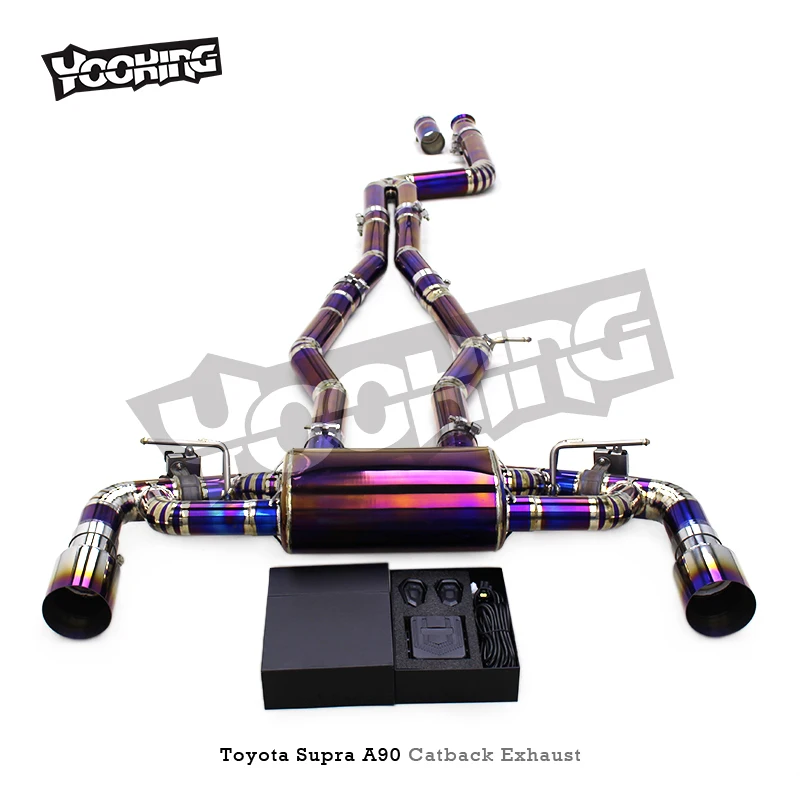 Catback Exhaust for Toyota Supra A90 3.0T 2020-2023 Tuning Car Parts ...