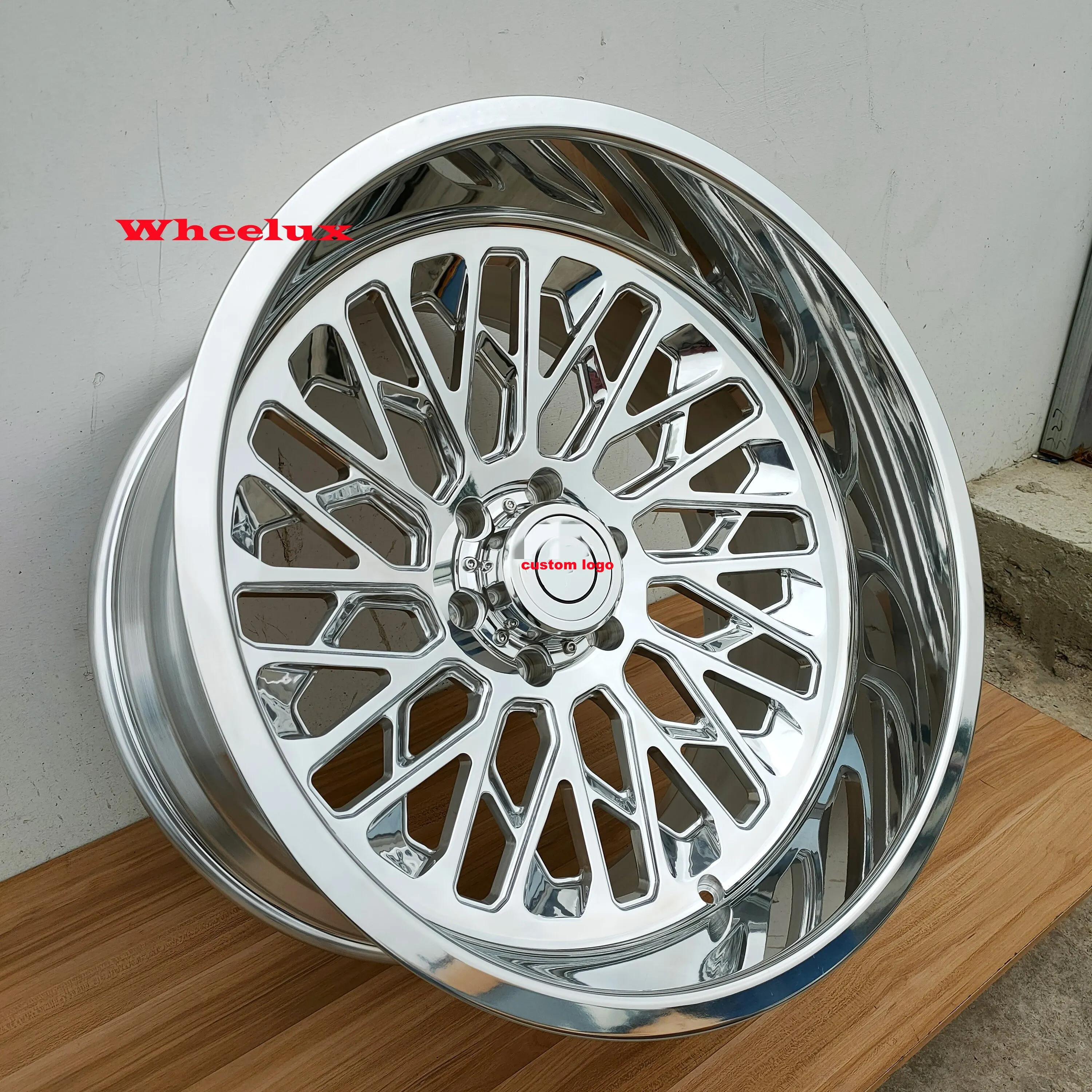 Custom Forged Chrome Painted Truck Wheels 20-26 Inch Rims for Dodge Ram ...
