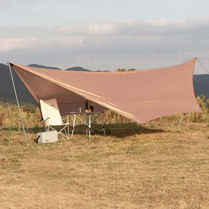 Outdoor Luxury Camping Canopy Outdoor Picnic Uv50+ Protection Sunshade Fishing Bbq Shelter Tarp ...