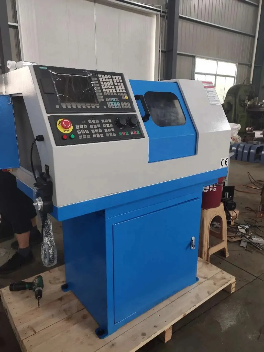 Precision Horizontal Torno Cnc Gsk/mach 3 System Micro Cnc Lathe ...