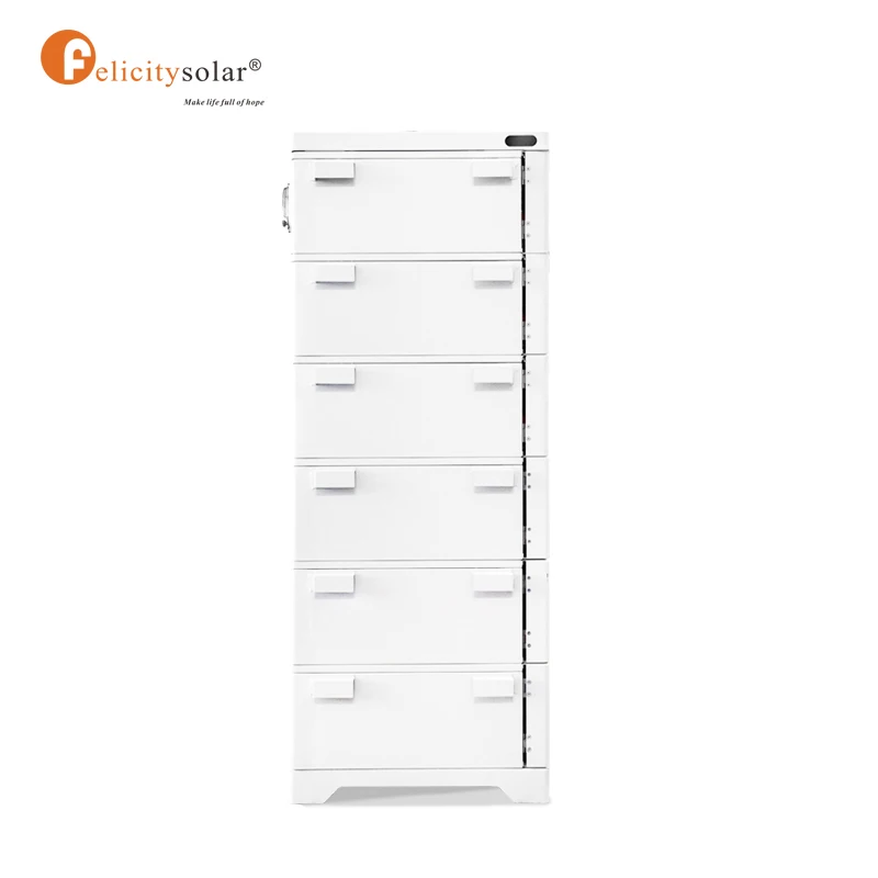 Felicitysolar 25kwh Batteries 10kwh Stacked 50ah Lifepo4 Battery Pack ...