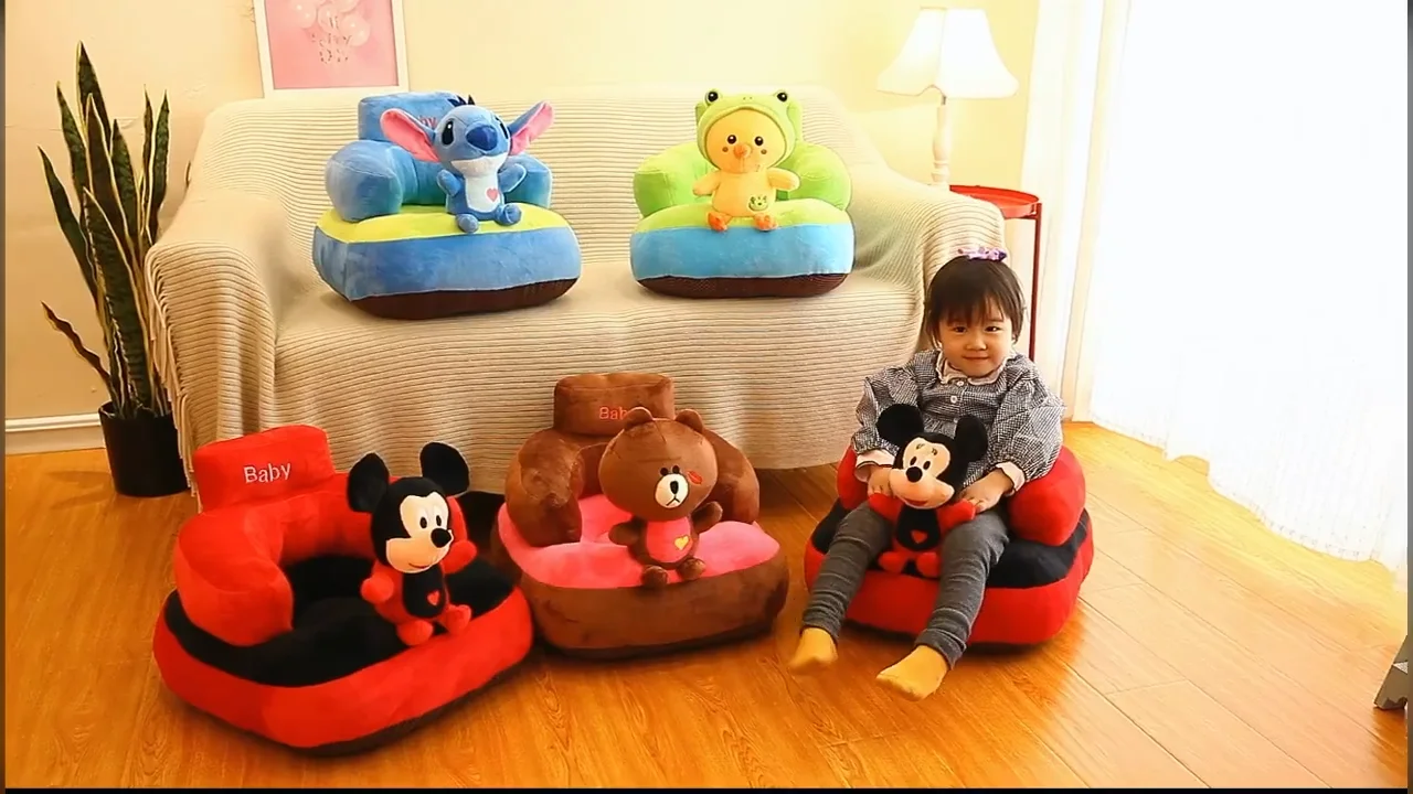 Hot Sale Baby Plush Seat Animal Sofa Bed Toy Skin Plush Sofa Cushion ...