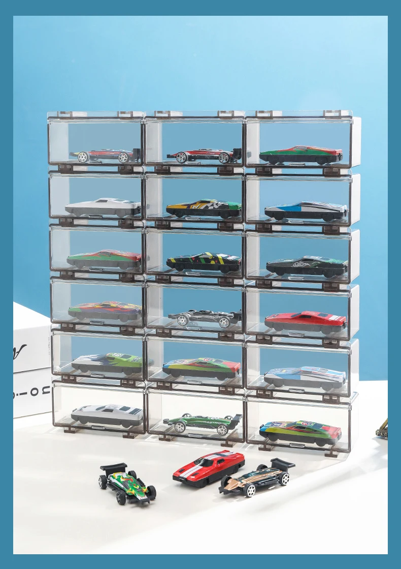 PZS Factory Many Pack Clear Model Car Display Case Diecast Blister ...