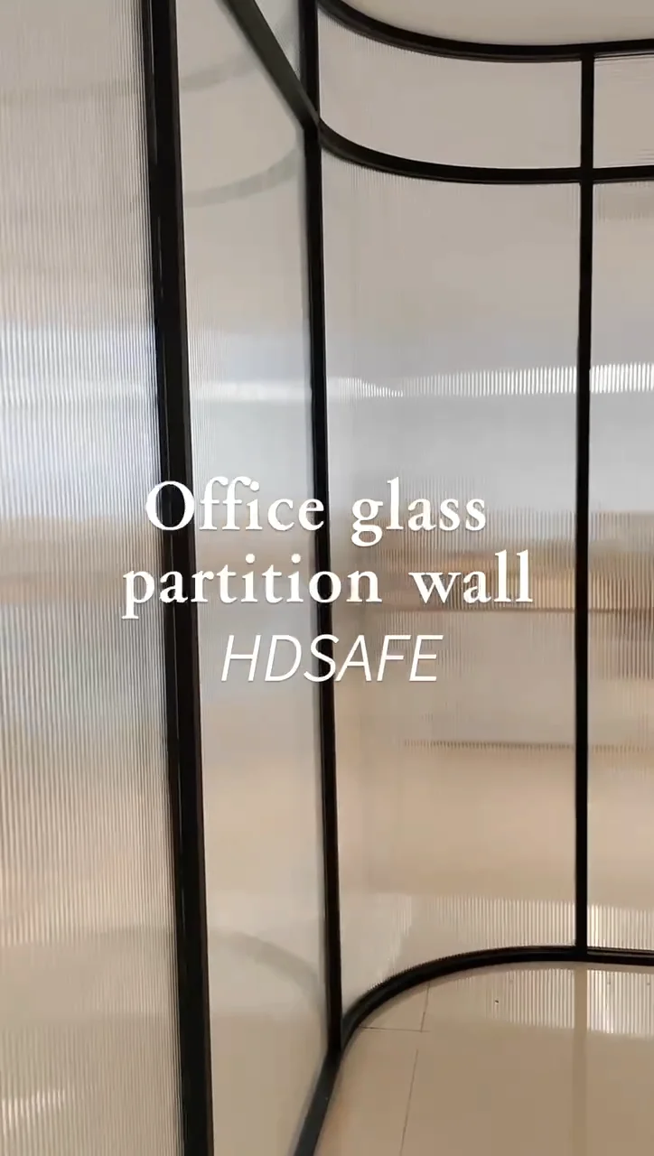 Hdsafe Office Glass Wall Partition Reception Room Divider Hotel ...