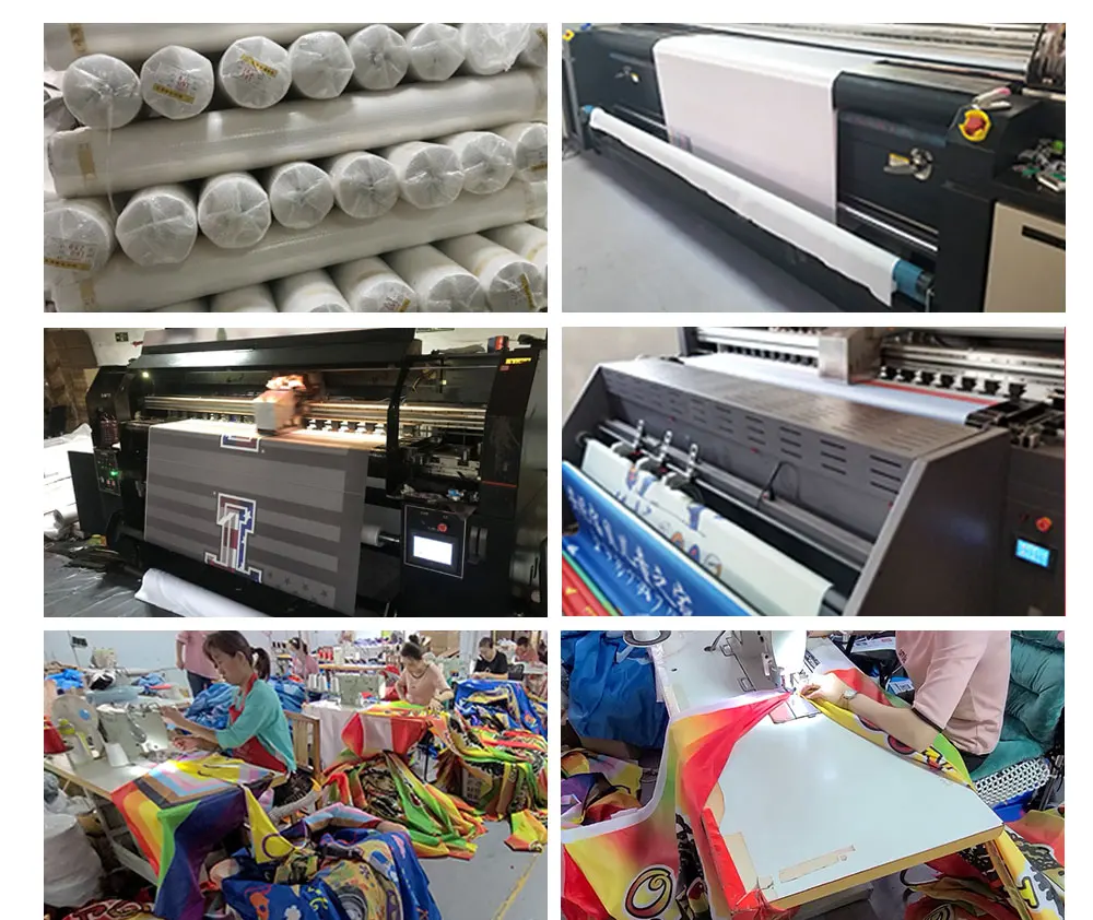 Custom Flag Printing - Any Size Digital Printing Logo Flag