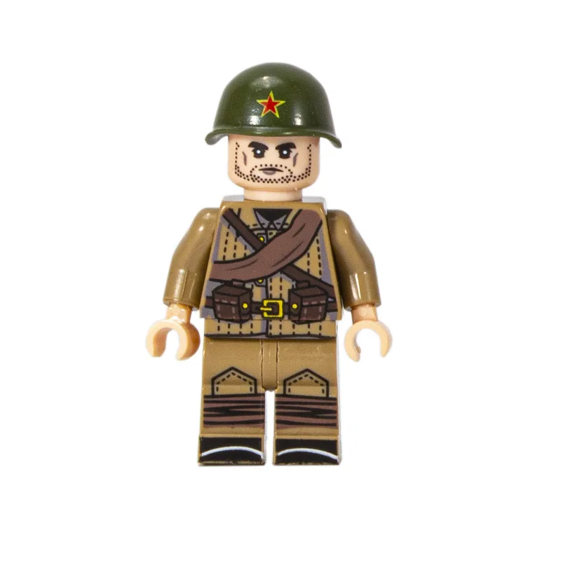 Army Toys World War Ii Building Blocks Ww2 German U.s.a. Soviet ...