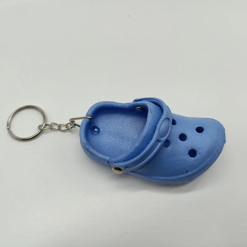 Cute 3d Mini Eva Plastic Foam Beach Hole Sandal Slipper Keychain ...