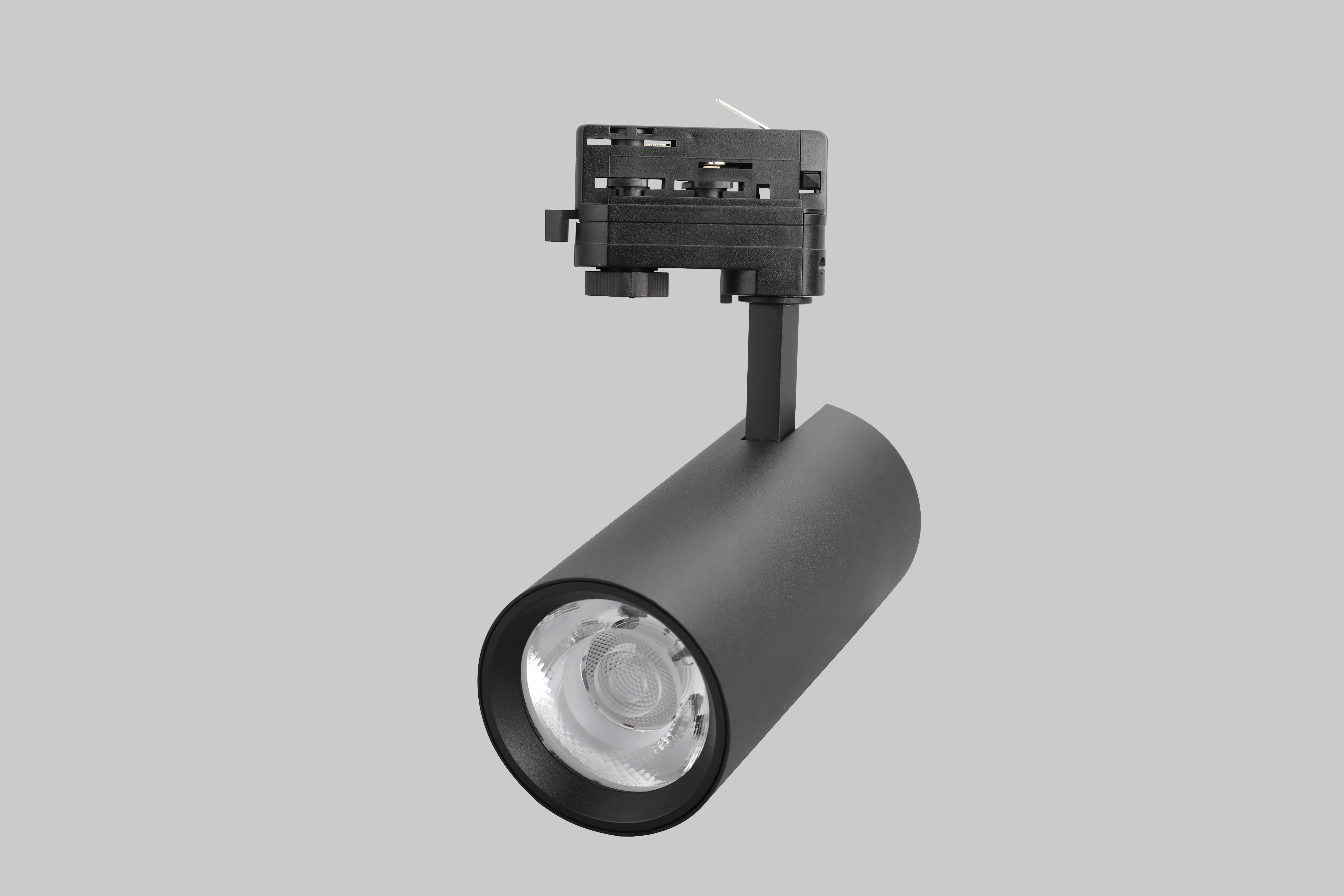 Modern Ceiling Led Track Lighting Housing Fixtures Cob Spotlight ...