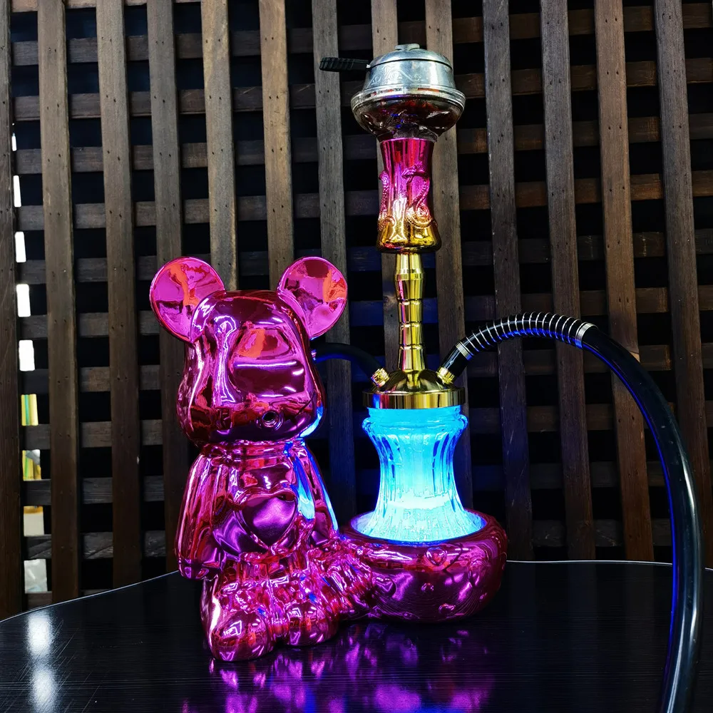 Wholesale Led Aluminum And Rezin Hookah Accessories Big Size Care Bear ...