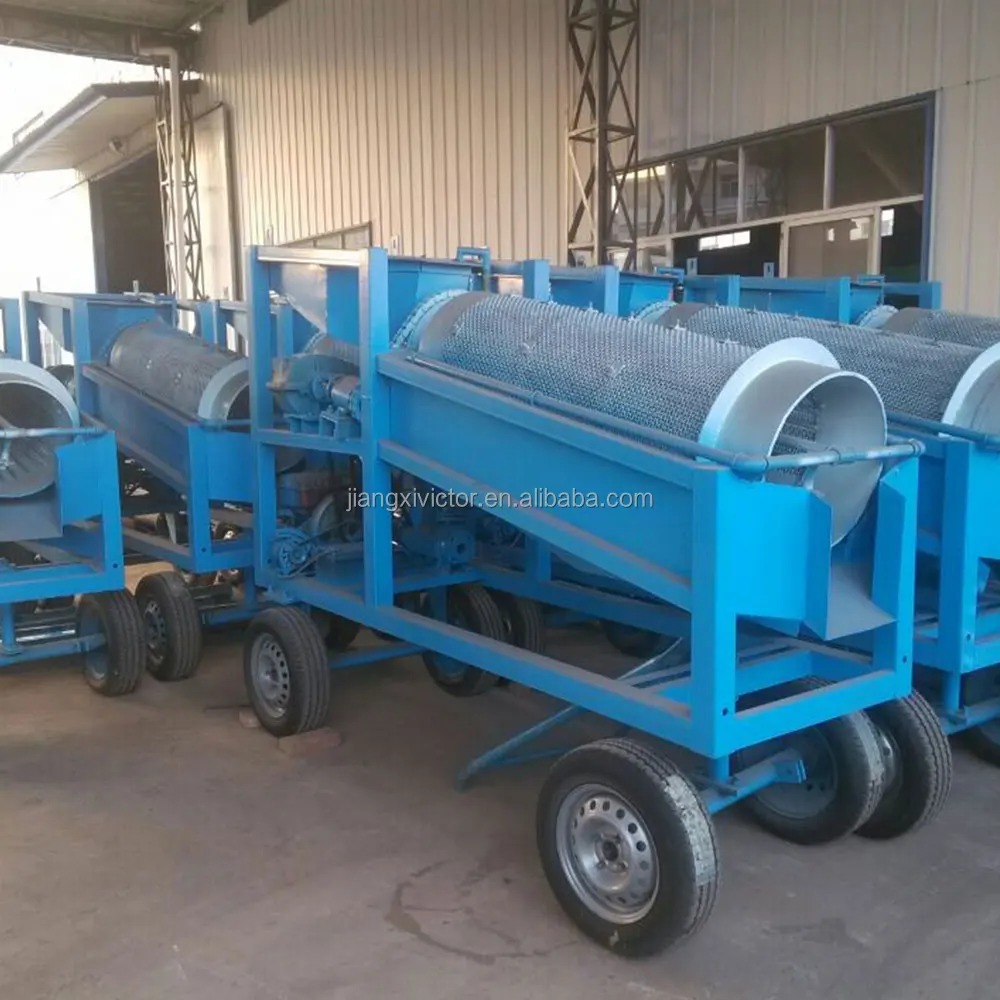 Rotary Trommel Sieve Gt1015 Gt1020 Gt1225 Gt1530 Trommel Drum Screen ...