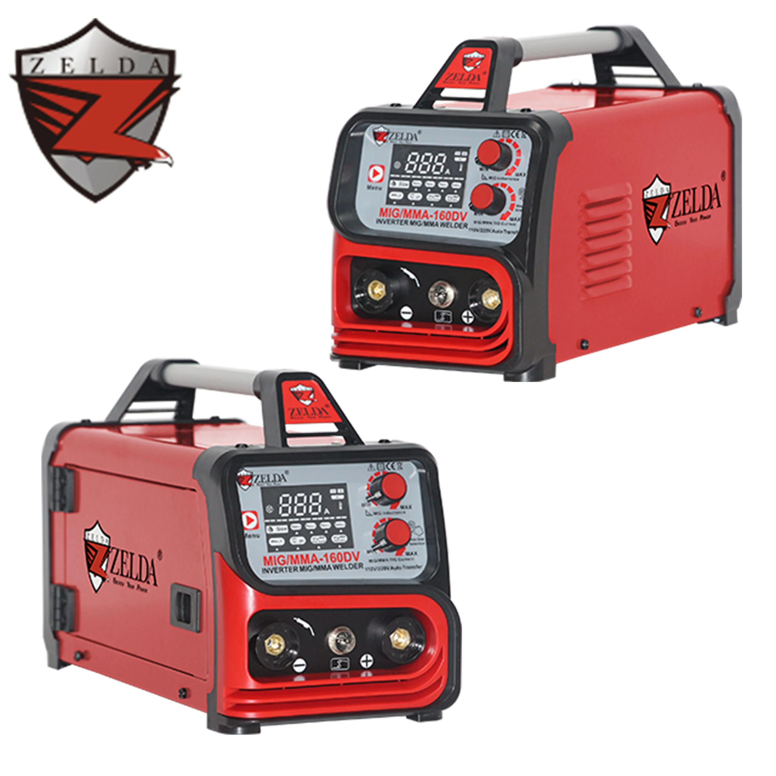 ZELDA MIG Welding Machine - 3 in 1 Digital Flux Cored Wire