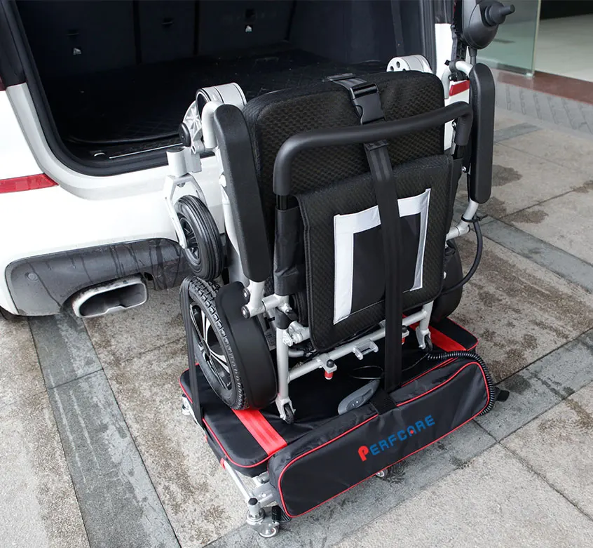 Portable Mini Scissor Lift for Wheelchairs - Lightweight Electric Hoist ...