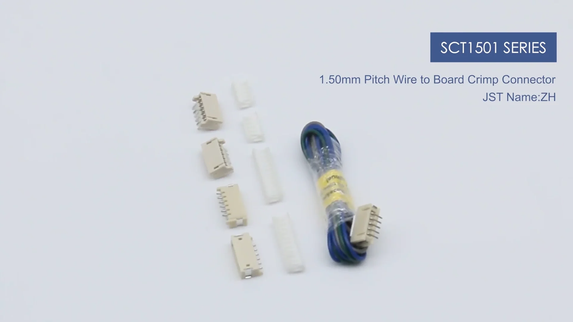 Scondar Replacement Of 1.5mm Pitch Jst Zh Wafer Wire-to-board Contact Connectors Vertical Zhr-4 ...