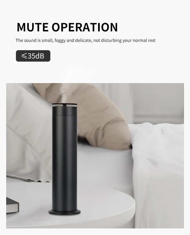 Remote Control Tower Scent Diffuser - Industrial Aromatherapy