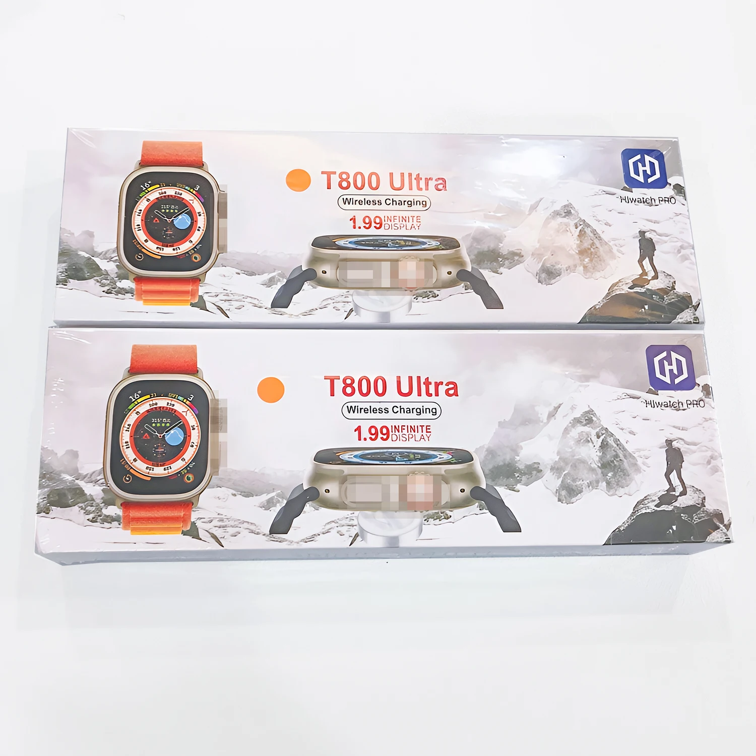 Dropshipping Smartwatch Wireless Charge Reloj Inteligente T800 Ultra Smartwatch Serie 8 Heart ...