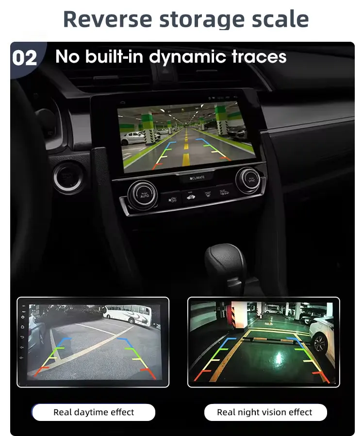 2024 Hot Selling Dvr Parking Sensor Waterproof Ccd Hd Night Vision Car ...