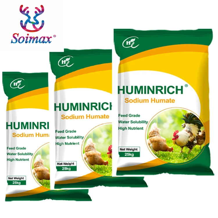 Soimax Sodium Humate As Chicken,Pig And Aquatic Feed Can Increase ...