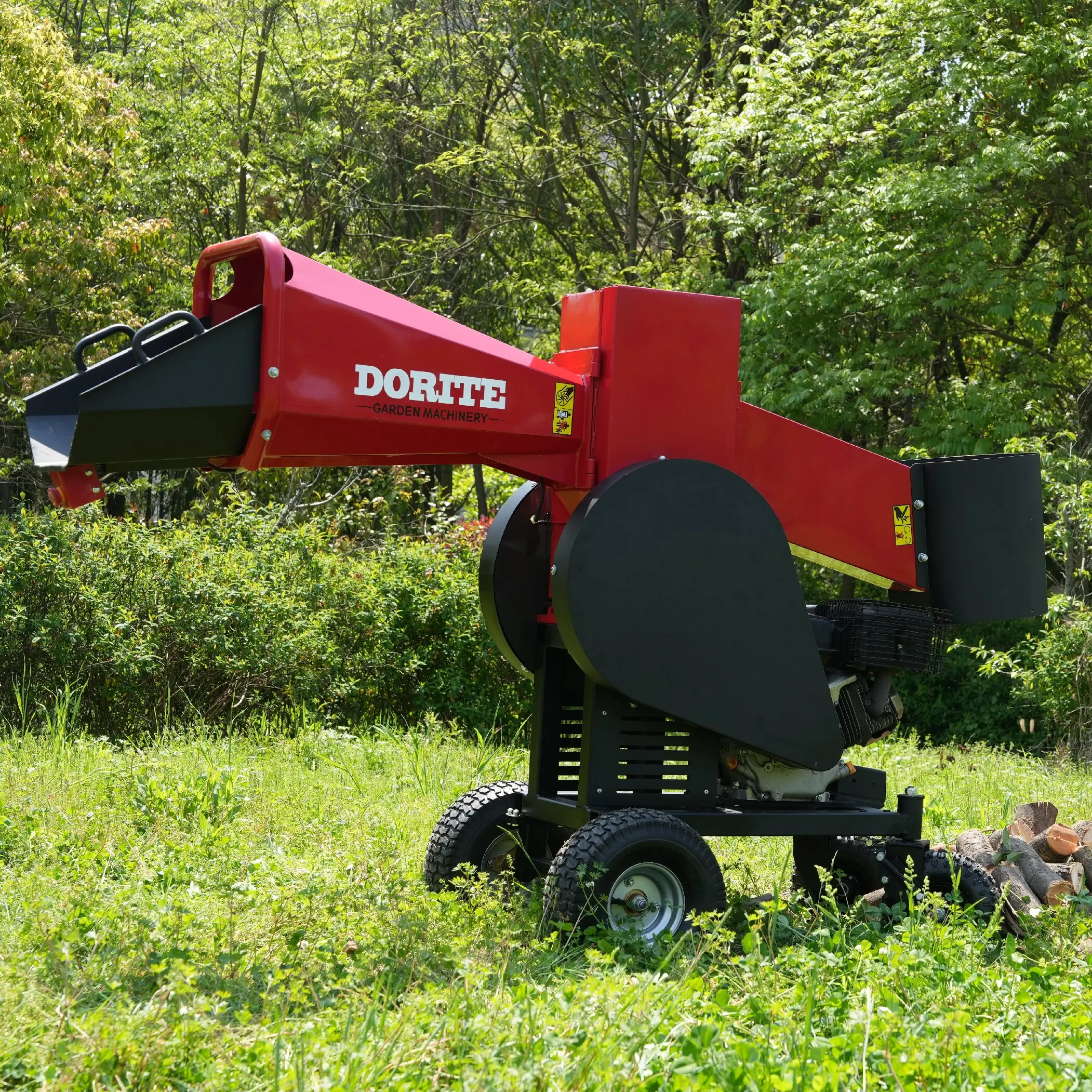 OEM Accept 15HP Gas Engine Garden Wood Chipper Wood Cutter Machine 5 ...