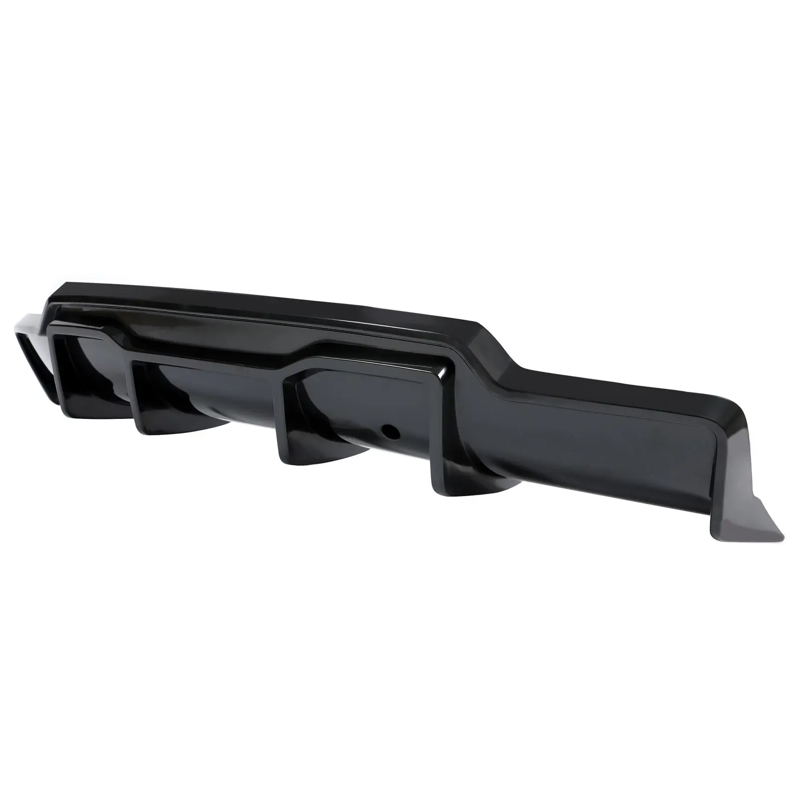 Factory Direct Rear Bumper Diffuser Spoiler Glossy Black For Tesla ...