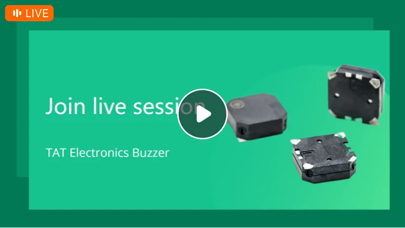 TAT Electronics Buzzer and Speaker Product Show Stream 2023 - Alibaba.com