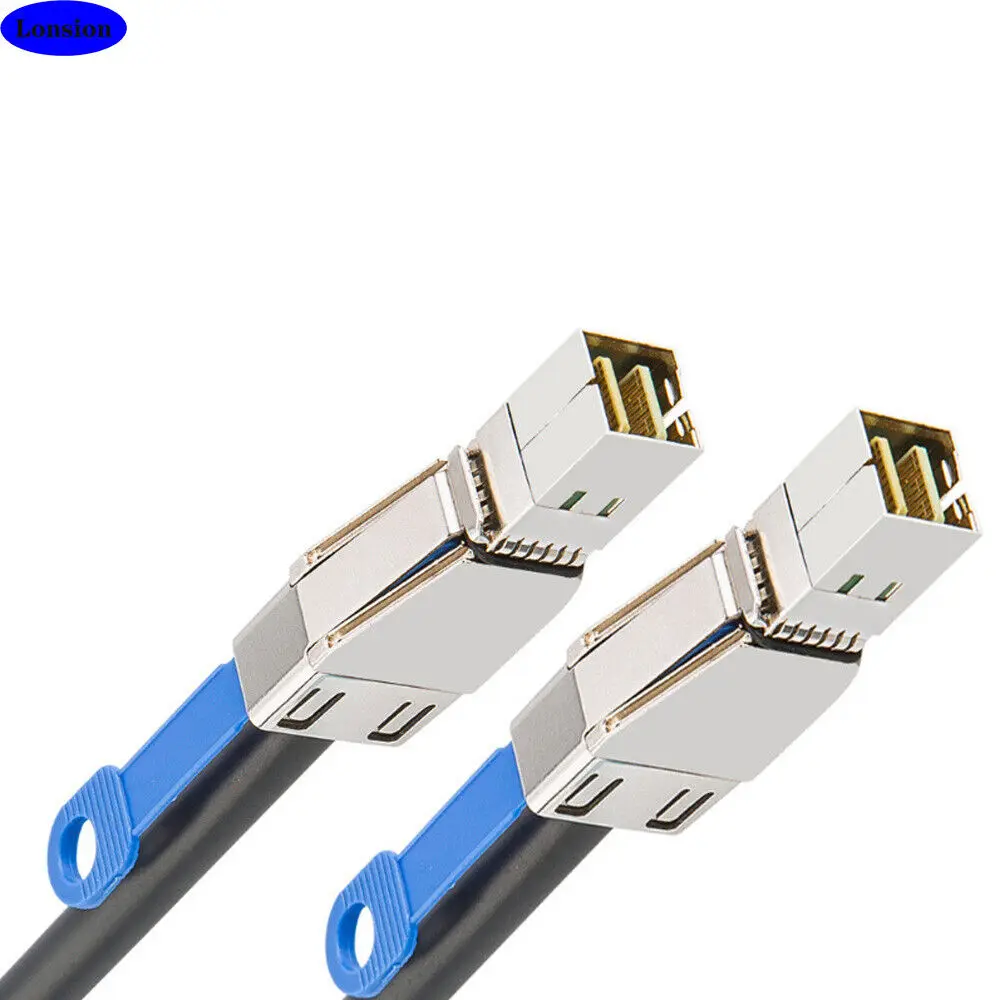 MINI SAS HD SFF-8644 with IC to MINI SAS SFF-8644 Server Adapter Cable ...