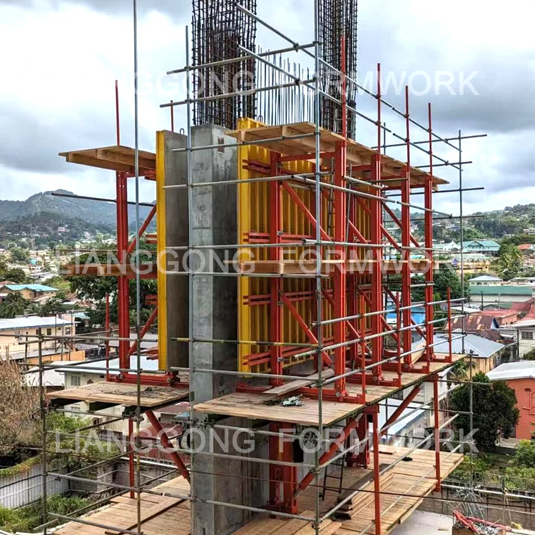 Lianggong Hydraulic Self Climbing Bracket Concrete Climbing Formwork ...