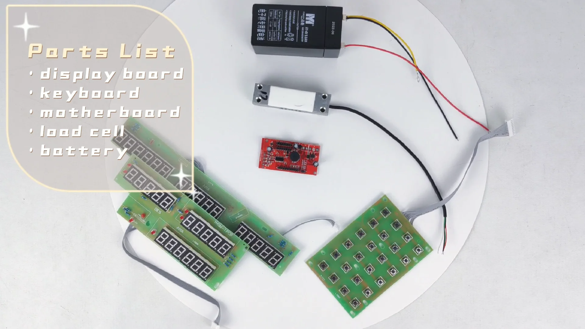 30kg Digital Scale Ckd Mainboard 40kg Weighing Scale Motherboard Spare ...