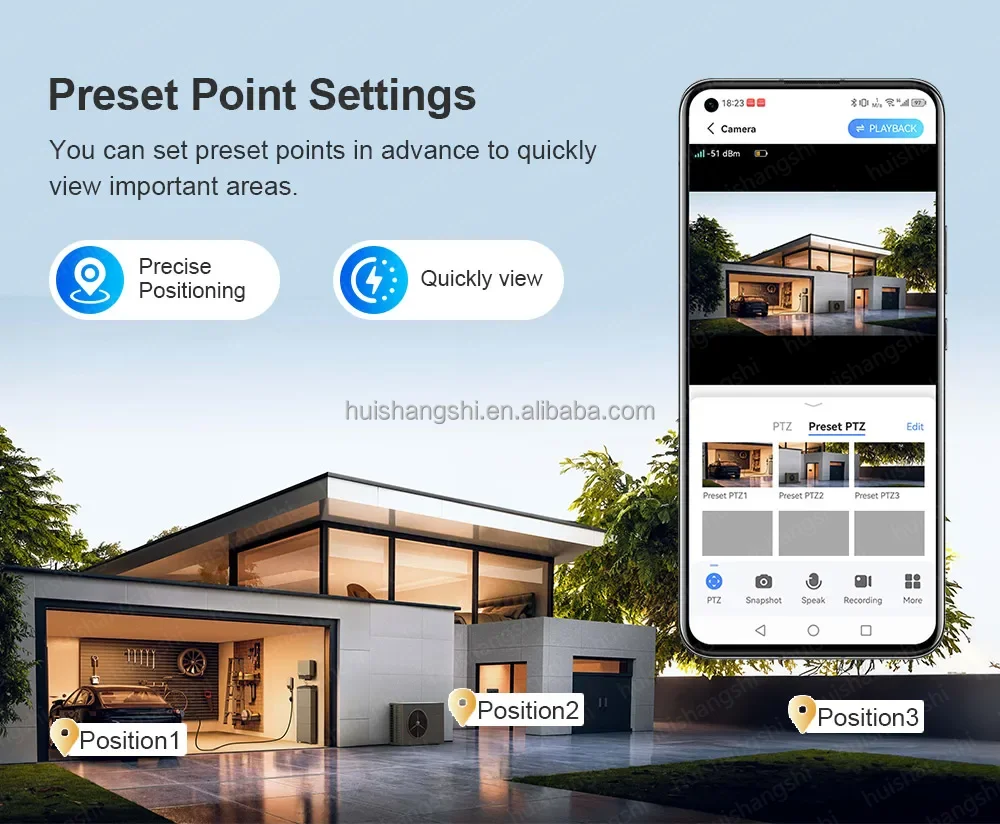 Eseecloud 15MP 4G Solar PTZ Camera - Secure Your Outdoor