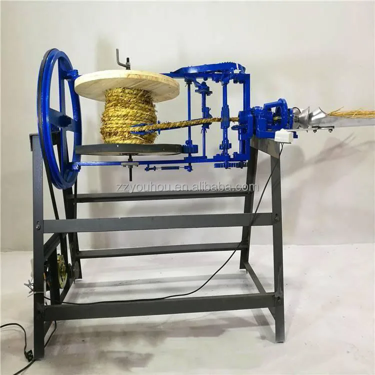 H-igh Efficiency Twisted Rope Machine - Straw Rope Maker