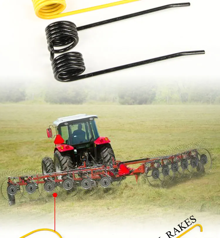 Hengsheng Agricultural Hay Rake Baler Torsion Spring Combine Harvester ...