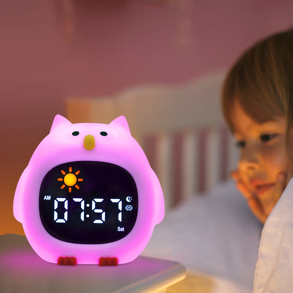 Best Children Silicone LED Cute Animal Pet Lamp - Soothes Newborns