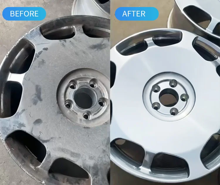 Industrial Heavy Duty Wheel Rim Polishing Machine Rim Repair Machine ...