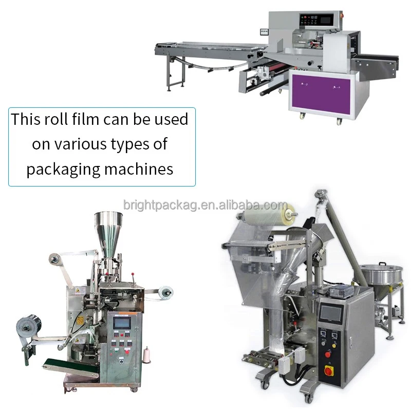 Custom Opp Heat Sealing Film Transparent Bopp/cpp Food Package Roll ...