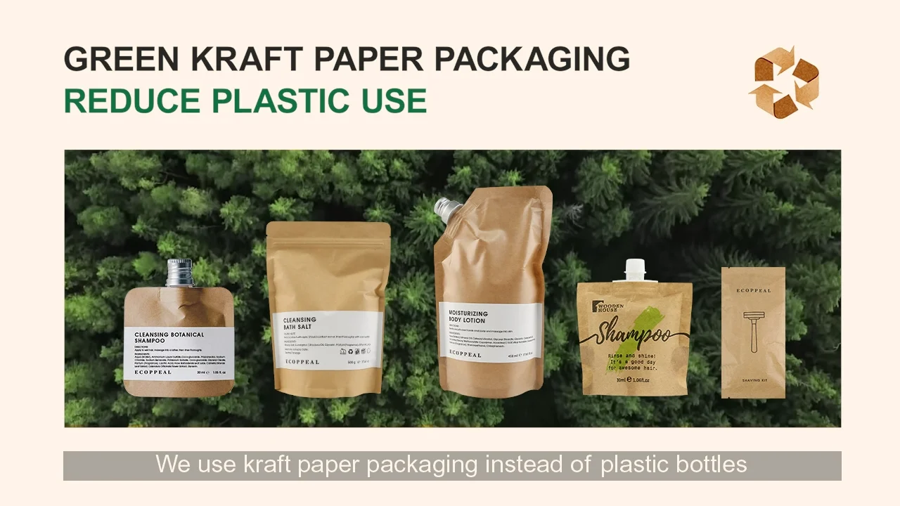 Custom Screw Cap Packaging Eco- Friendly 180ml Fsc Kraft Paper Empty ...