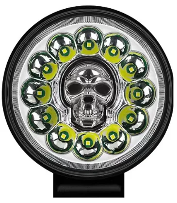 9-32V 4Inch 48W Rgb Auto Led Werk Licht Rond/Vierkante Flitser Rij Lamp ...