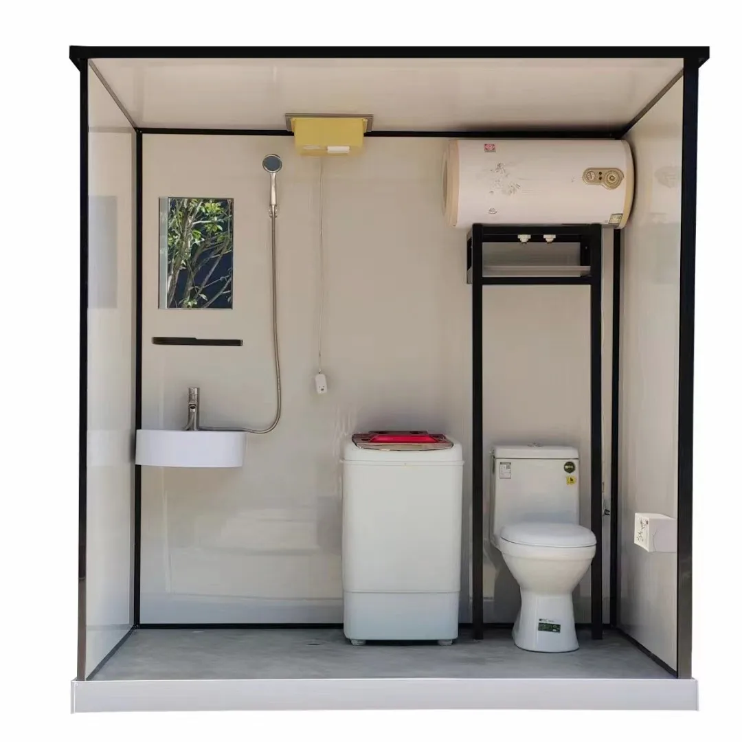 Outdoor Prefab Shower Room - Integrated Modular Bathrooms