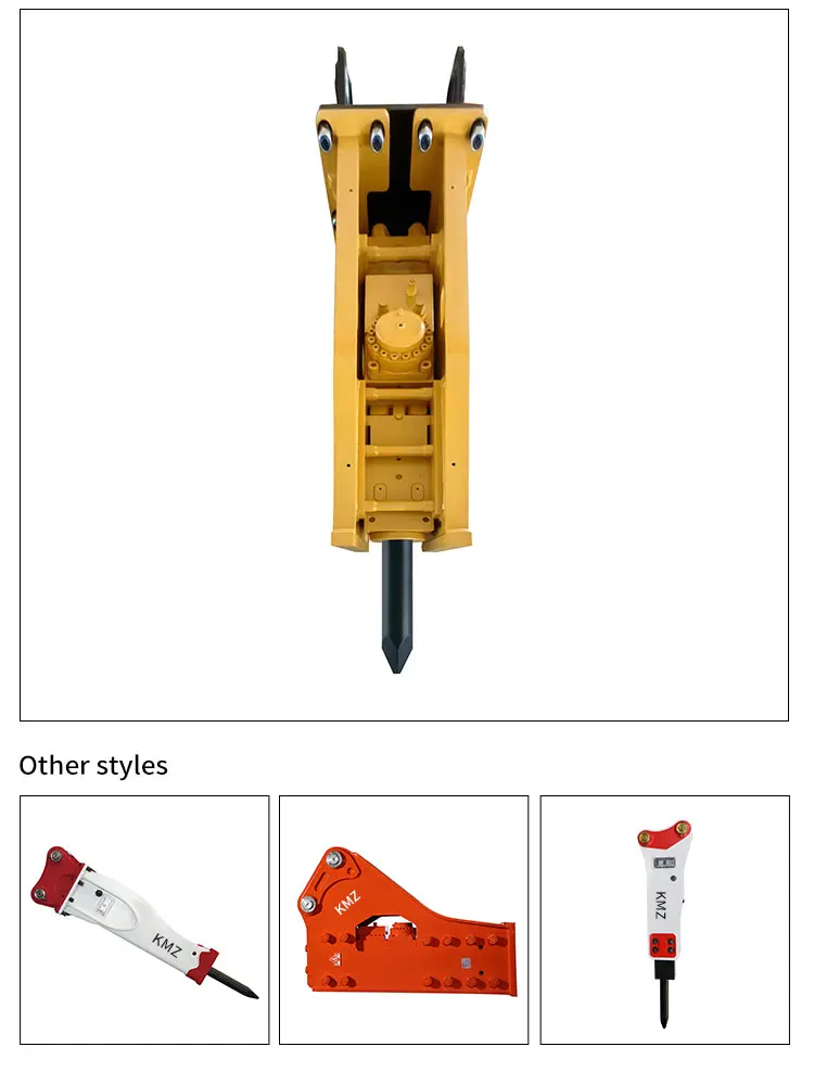 Hydraulic Breaker Piston Mini Excavator Spare Parts Demolition Breaker ...