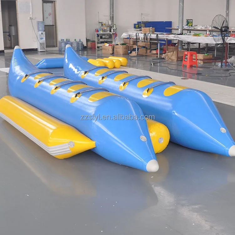 Water Banana Boat Water Pool Family Inflatable Game Amusement Water ...