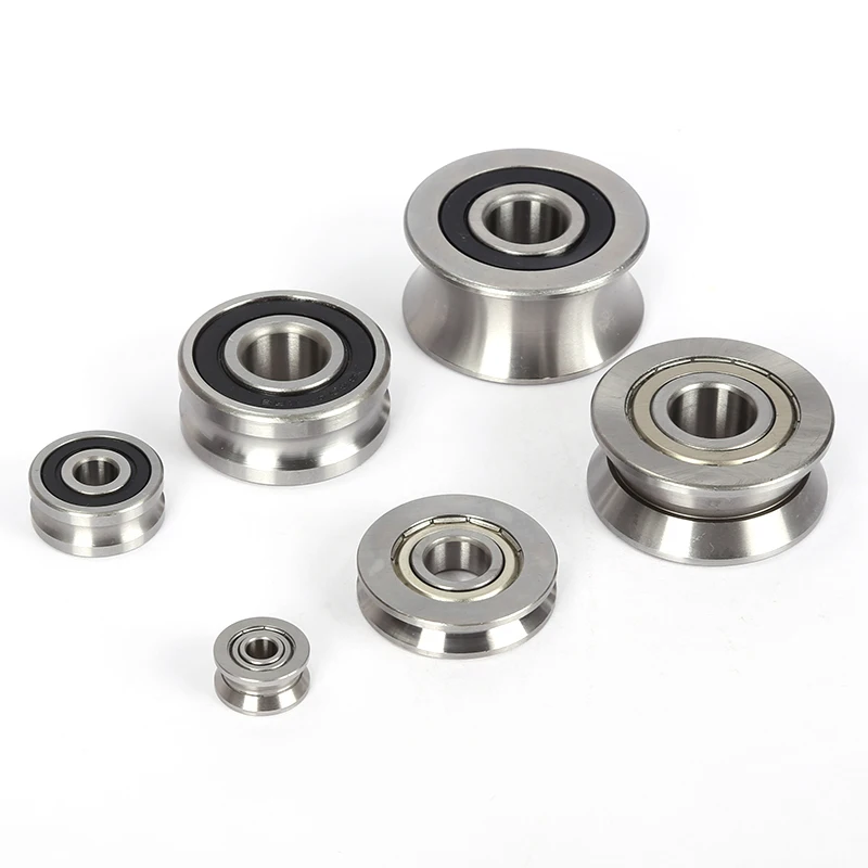 V Groove Bearing - LV204-57ZZ - Deep Groove Ball Bearing