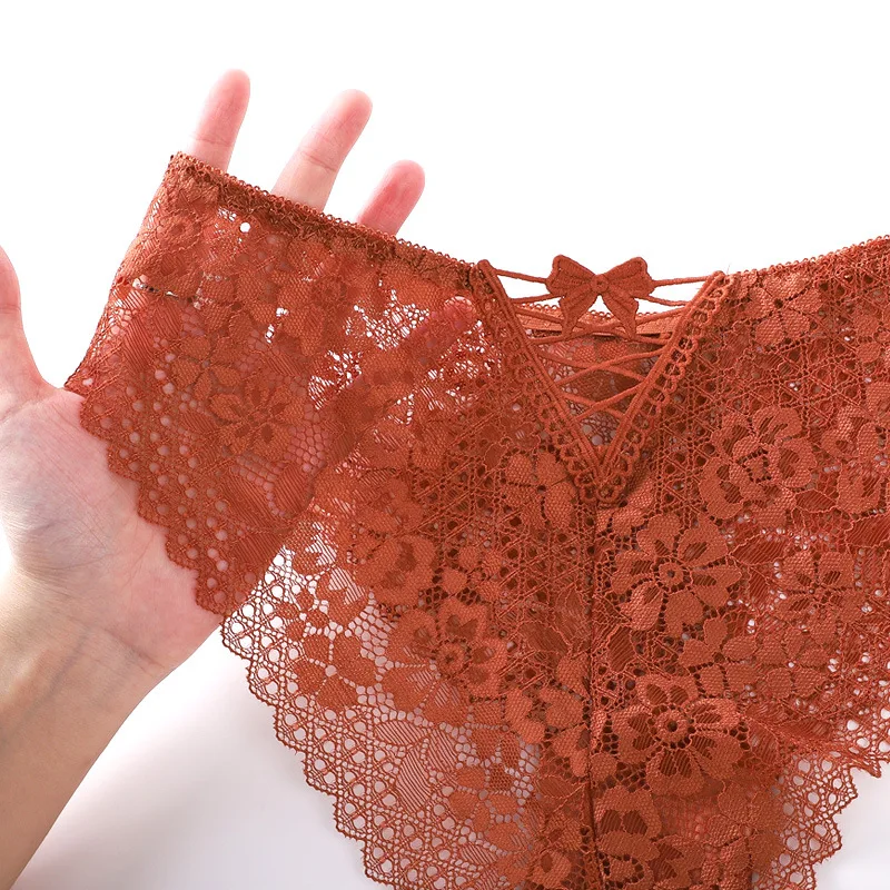 High Cut Lace Panties - Seamless, Anti-Bacterial Underwear