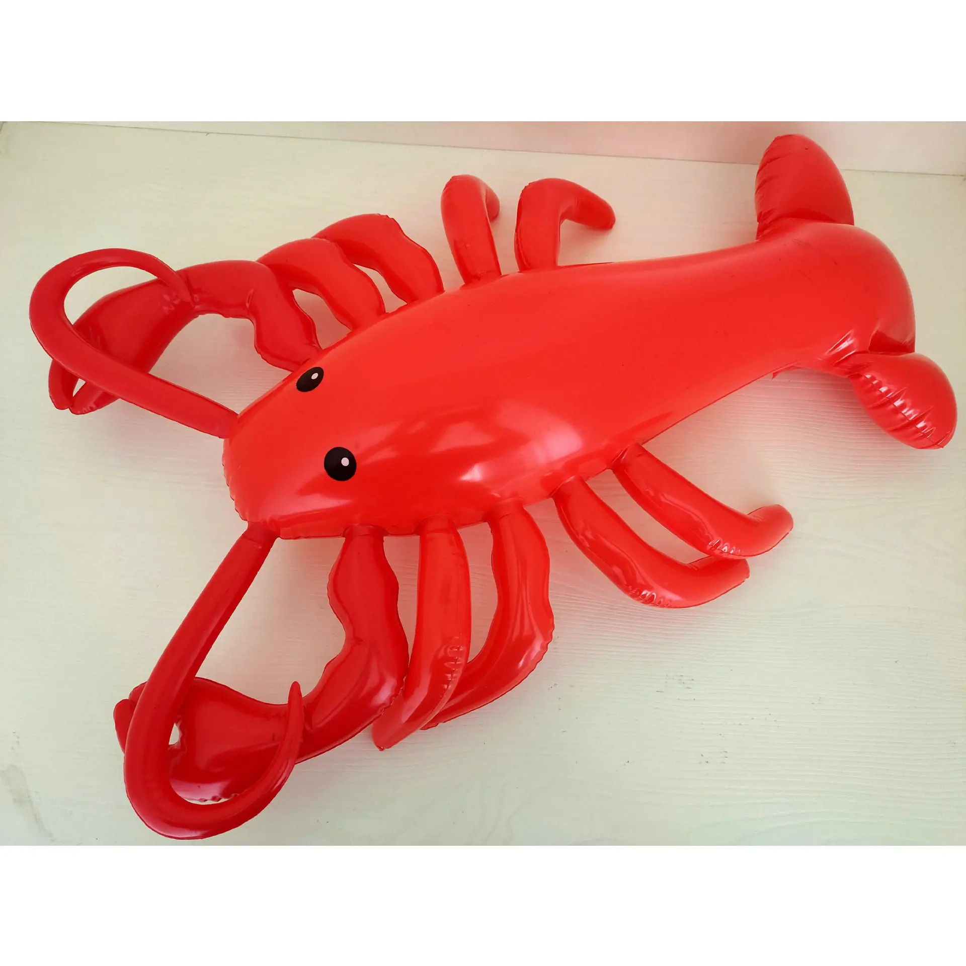 Custom Children Toy Shrimp Pvc Inflatable Shrimp Model Pvc Blown ...