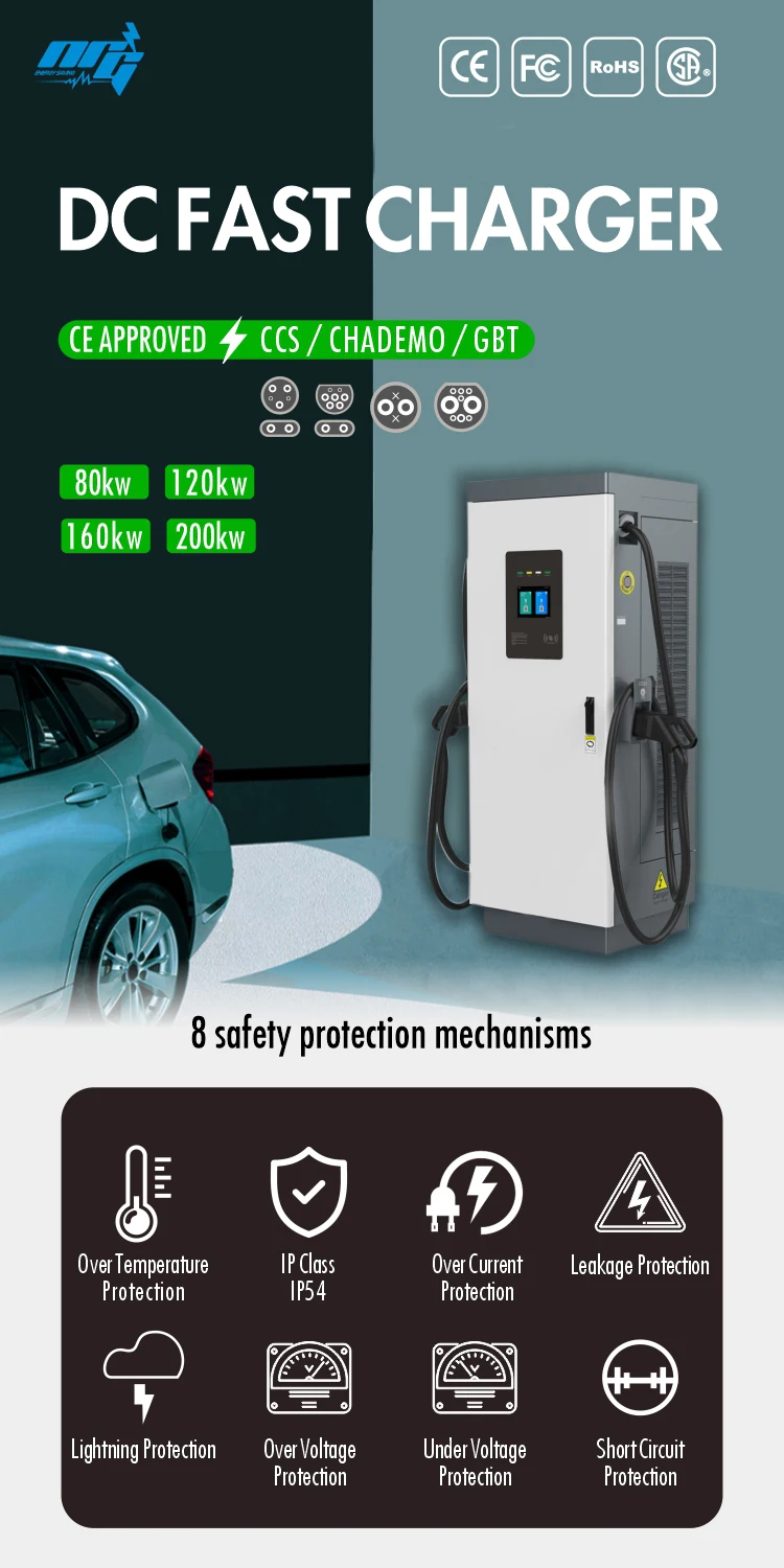 200kW Dc Fast Ev Charging Station Split-type Charging System Power ...