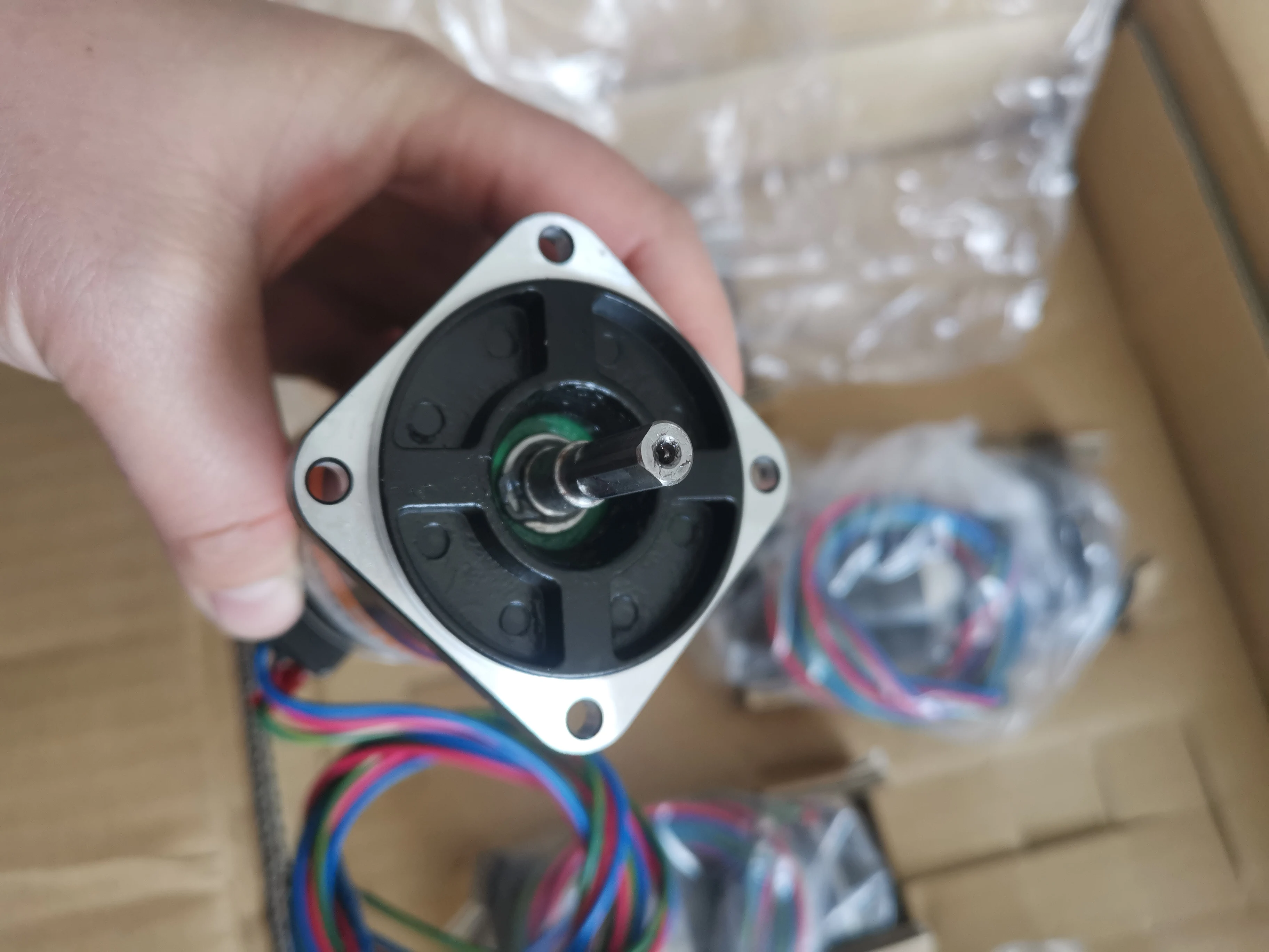 Japan Imported Sanyo DENKI 60W 75V DC Servo Motor for Inkjet Printers