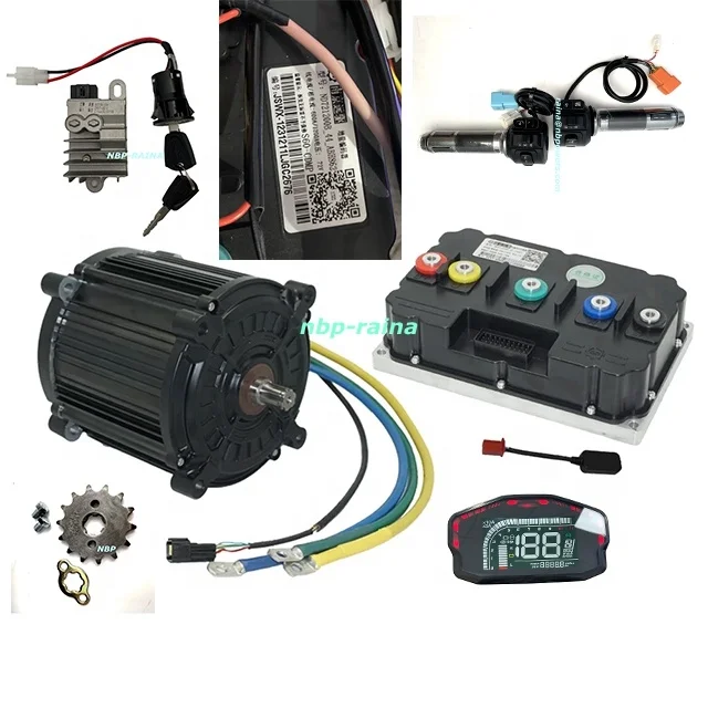 QS MOTOR QS180 8000W - High Performance Electric Motorcycle Motor
