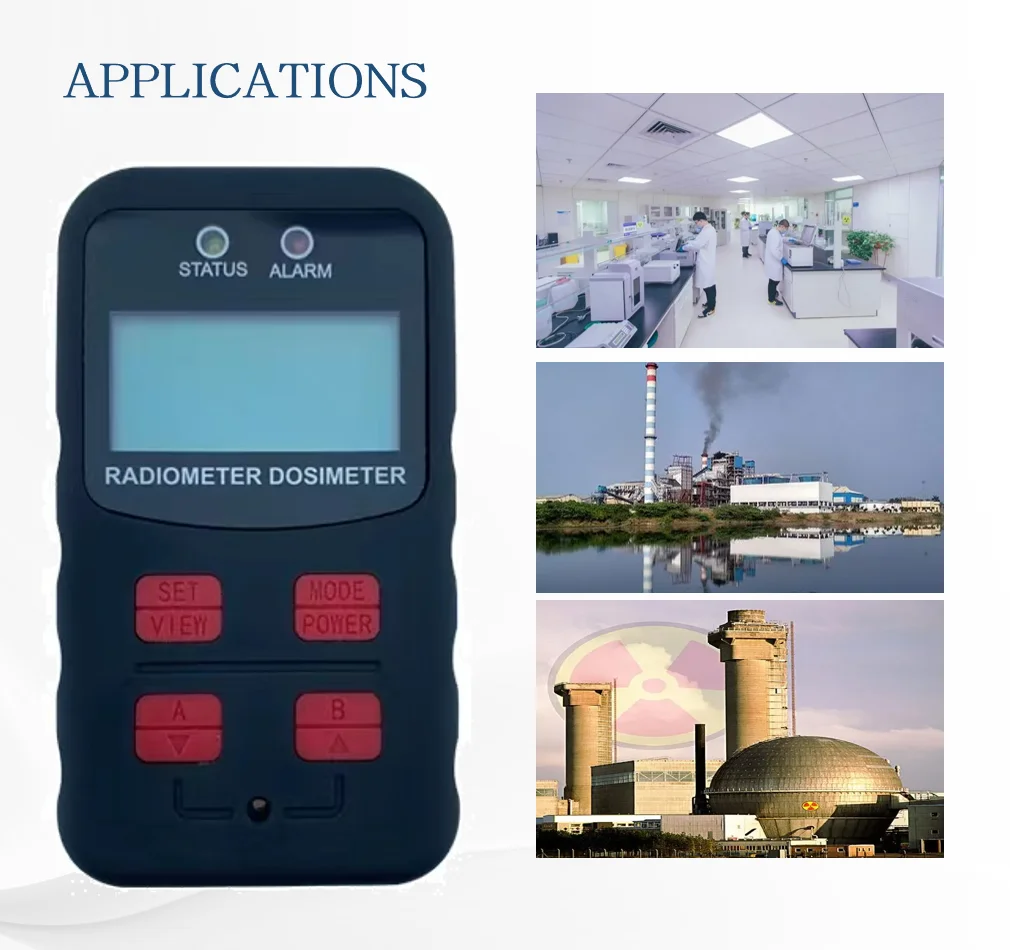 AMS-PD200 Geiger Mueller Counter - Personal Radiation Dosimeter