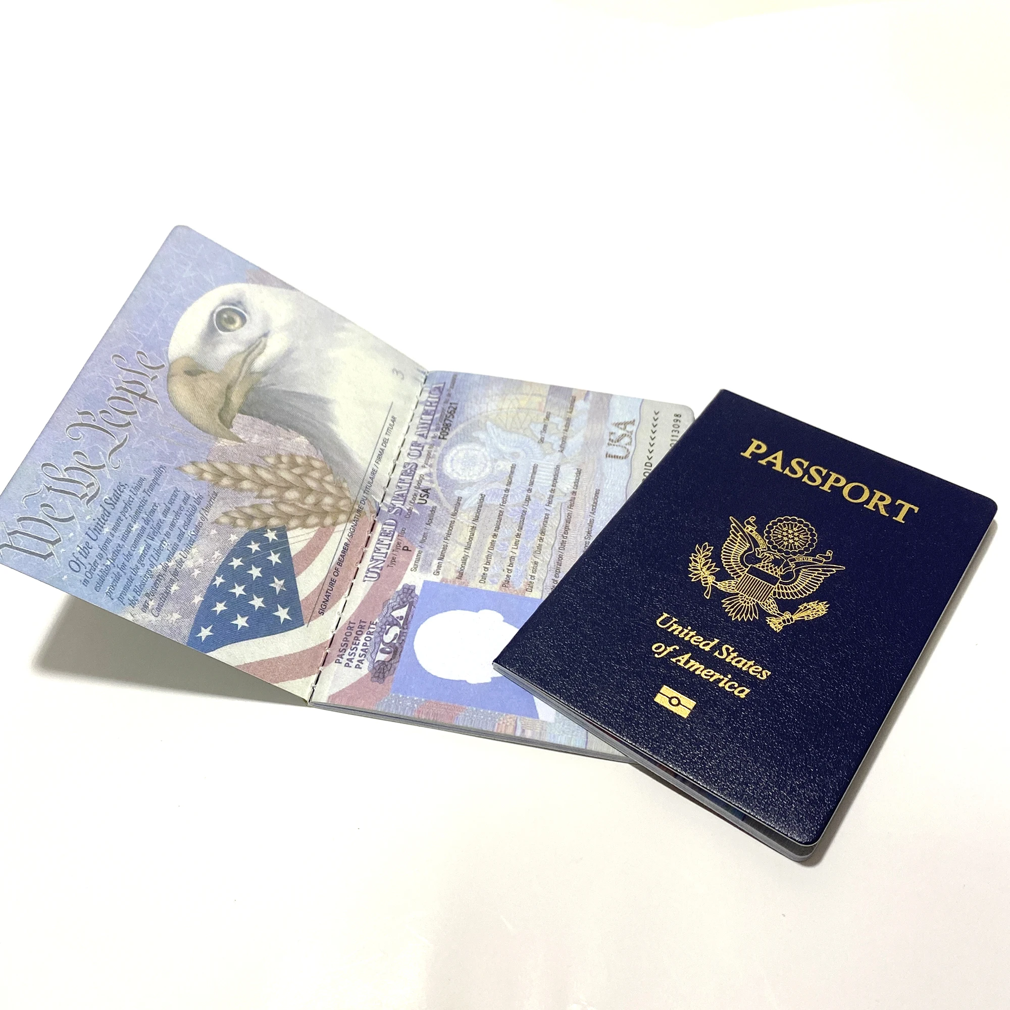 Custom Korean Passport Props - Perfect for Personal Toys